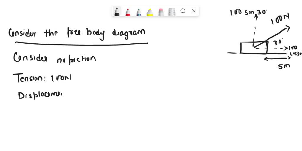 SOLVED: A rope is attached to a sledge and a boy uses the rope to pull ...