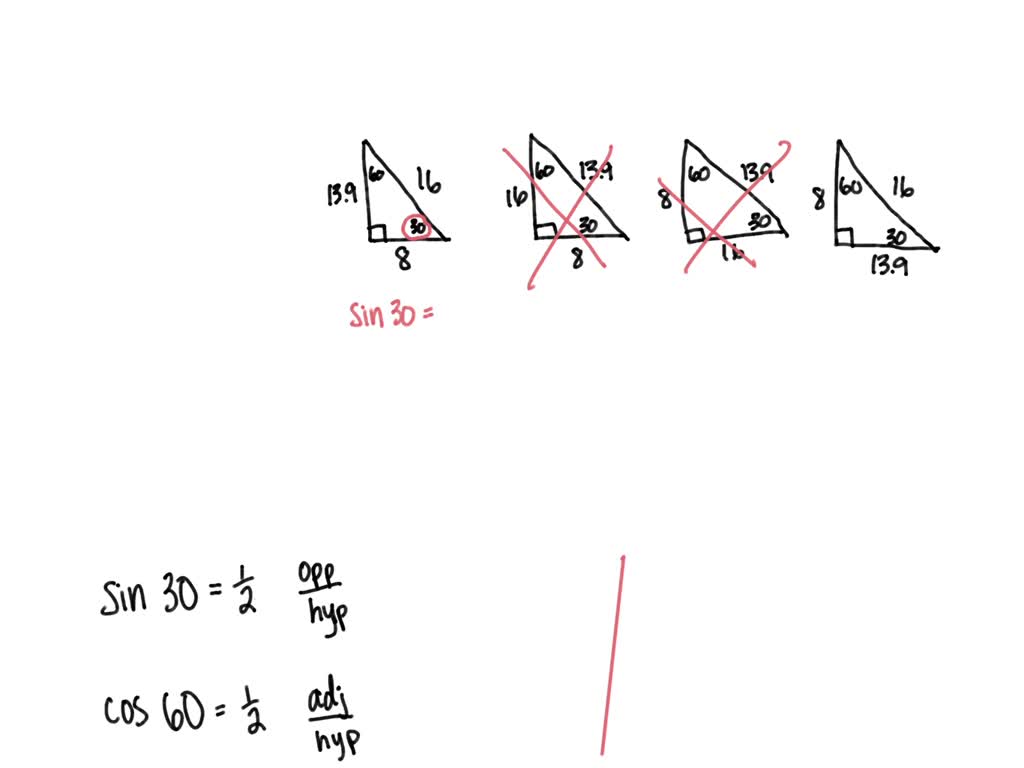 Solved Based On The Given Angle Measures Which Triangle Has Side Length Measures That Could Be