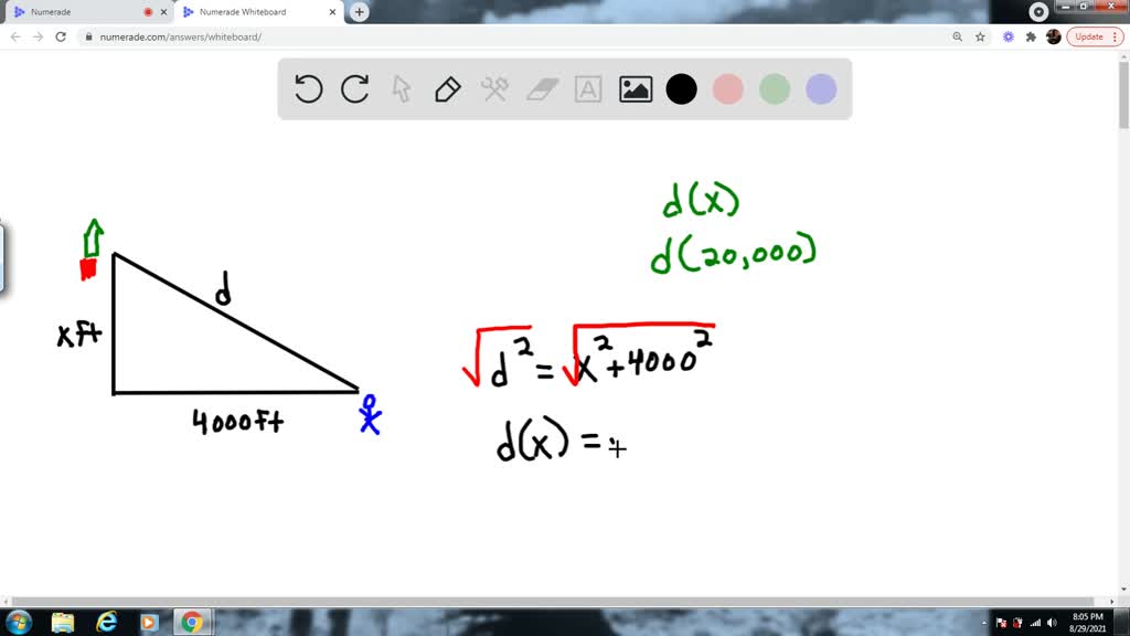 SOLVED: Watching a Rocket Launch At a distance of 4000 ft from the launch site, a spectator is ...