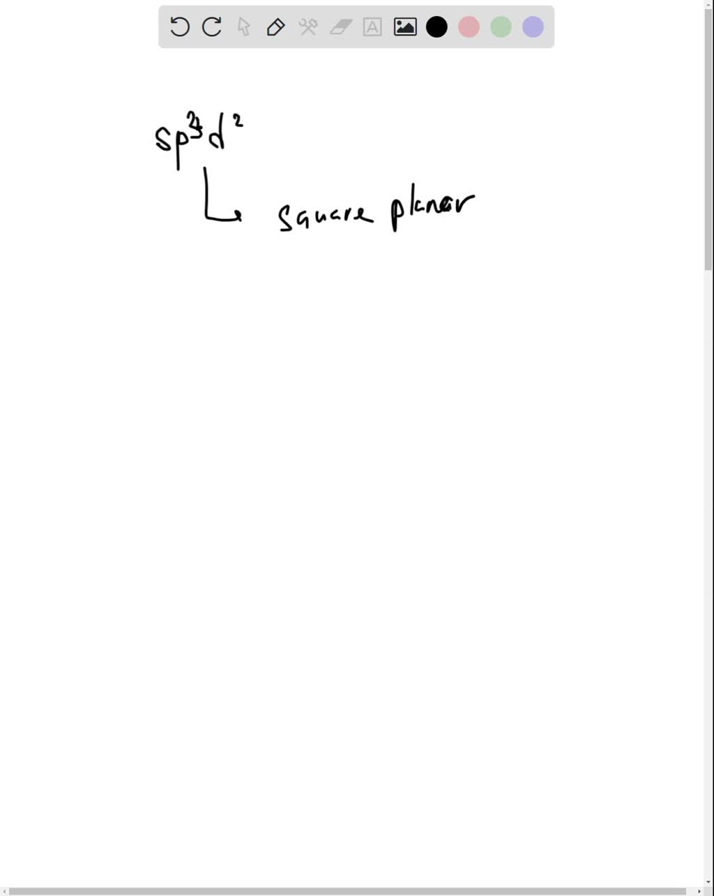 SOLVED: In which of the following molecular shapes does the central ...