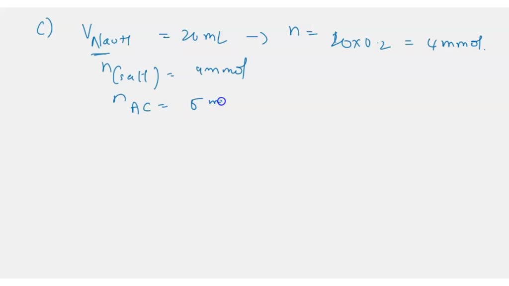 SOLVED: Consider the titration of 50.0 mL of 0.100 M acetic acid (Ka=1.75x10^-5) with 0.200 M ...