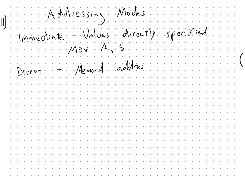 SOLVED: Briefly define and compare immediate, direct, and indirect ... SOLVED: Briefly define and compare immediate, direct, and indirect ...