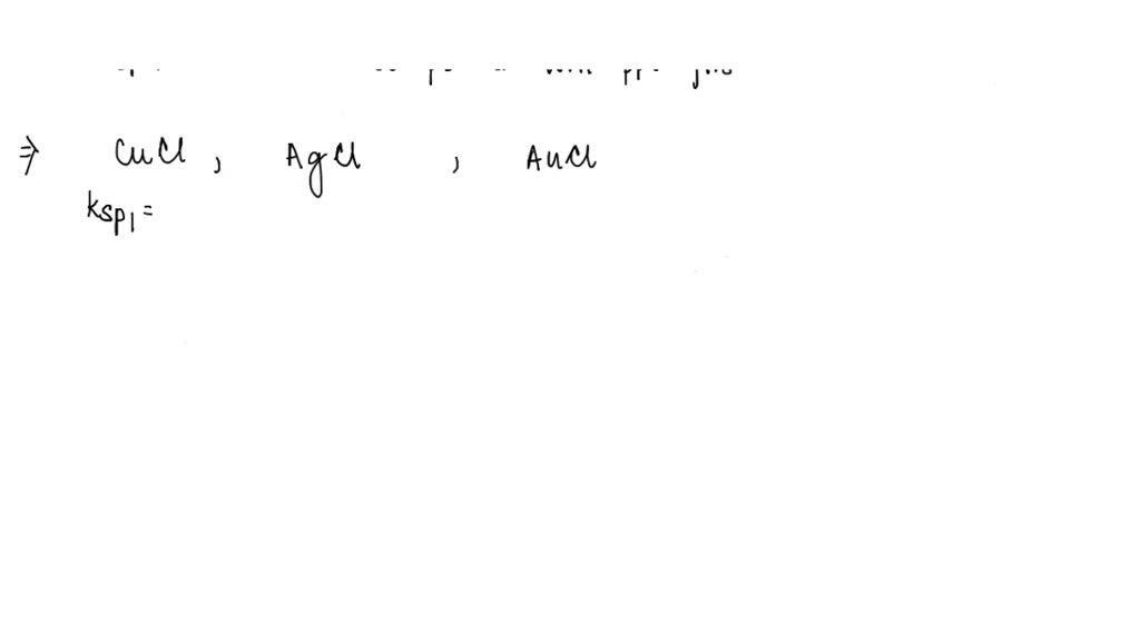 SOLVED: Sodium chloride is added slowly to a solution that is 0.010 M ...