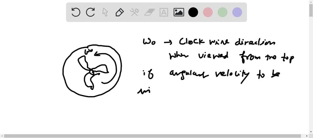 SOLVED: The blades of a blender on a counter are rotating clockwise as ...