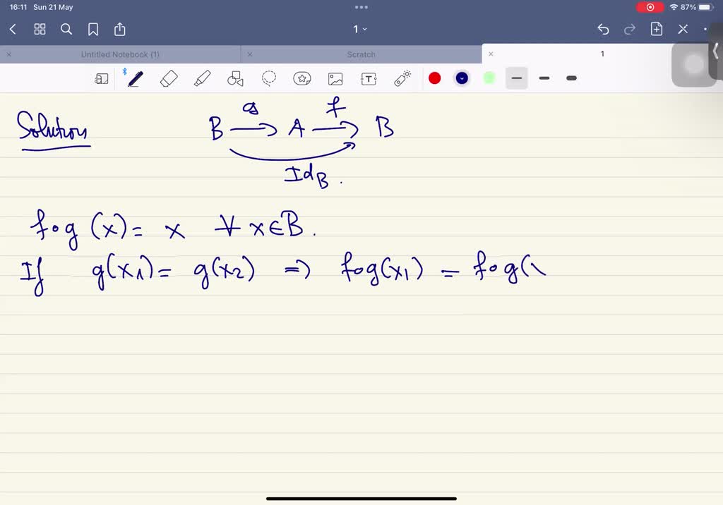 Solved 2 19 Compositions Of Injective And Surjective Functions Let A