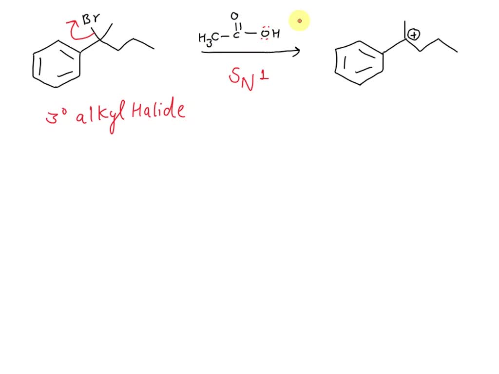 SOLVED: Draw the major product of the substitution reaction shown below ...