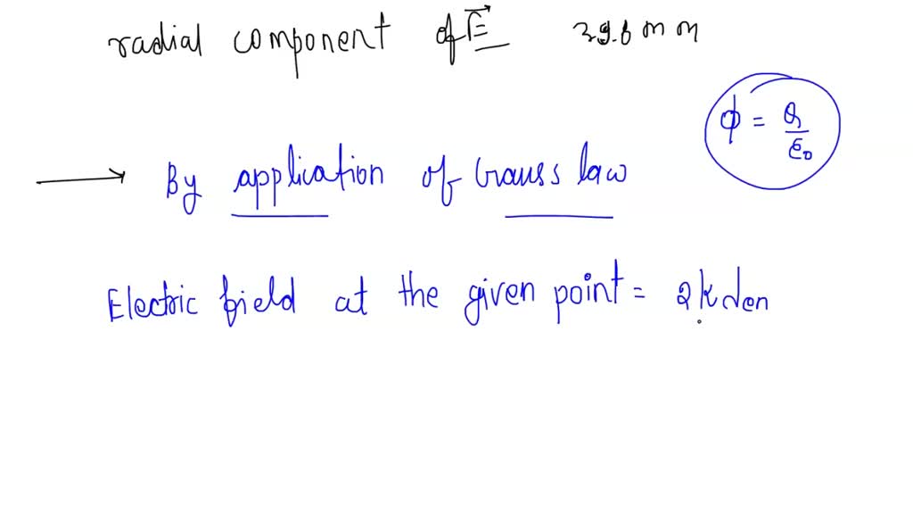 SOLVED: 'The cross section of a long coaxial cable is shown in the ...