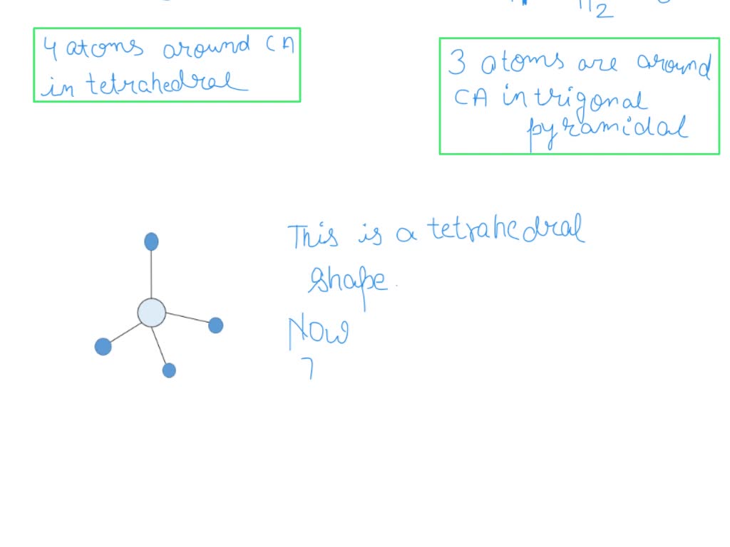 SOLVED: How many atoms are directly bonded to the central atom in a ...