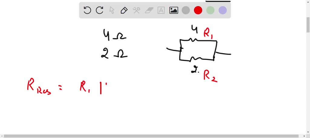 SOLVED: A 4 ? coil and a 2 ? coil are connected in parallel. What is ...