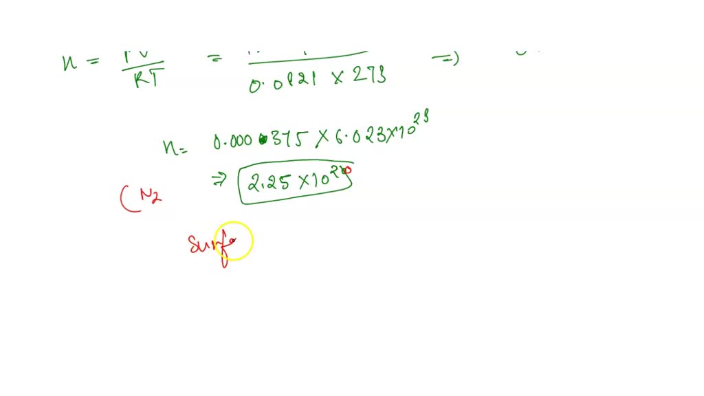 SOLVED: For a 110-g sample of fused copper catalyst, a volume of 8.4 x ...