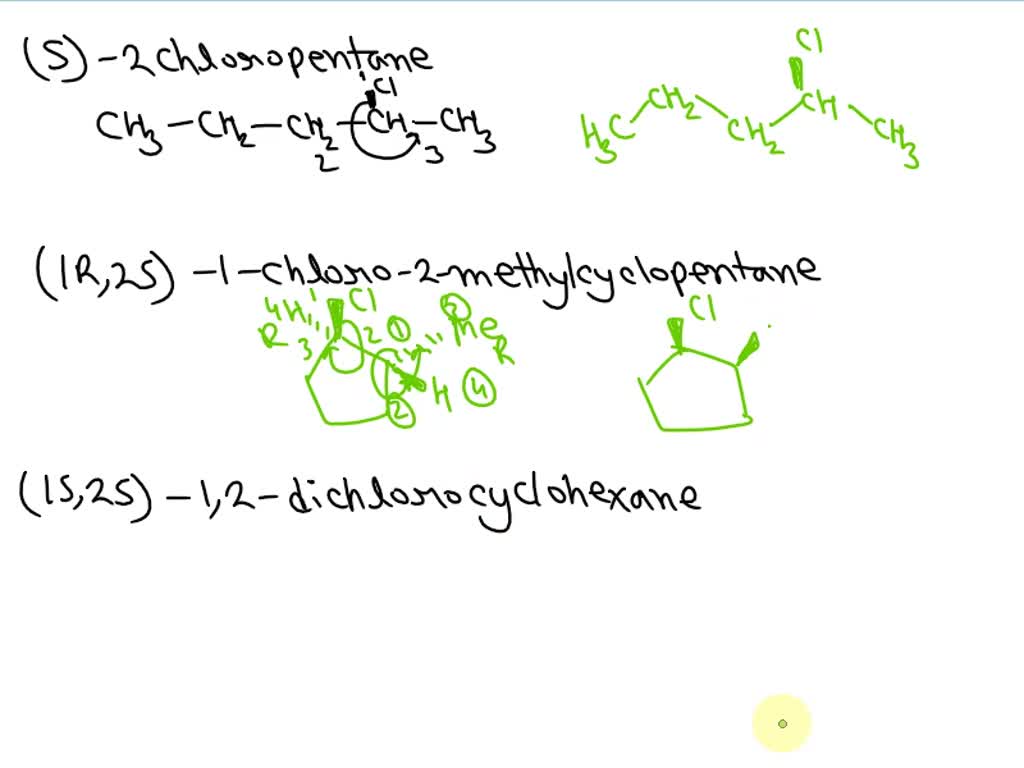 SOLVED: Draw the following compounds with correct stereocenters shown with dashes and wedges ...