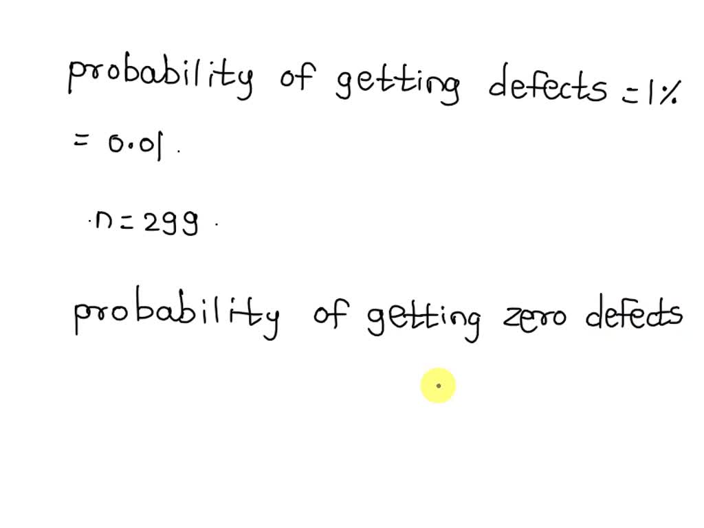 SOLVED: Question 9 (2 points) You have a process with a known defect ... SOLVED: Question 9 (2 points) You have a process with a known defect ...