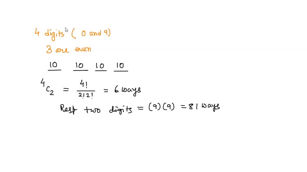 SOLVED: How many 3 letter security codes can be made from the 4 letters ...