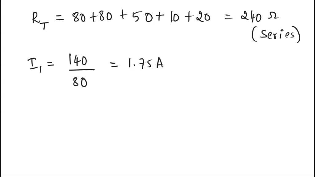 SOLVED: A combination of a series and parallel rsistors in a curcuit ...