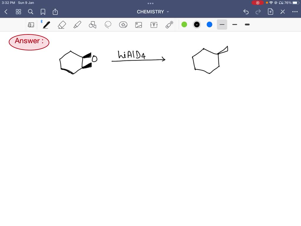 SOLVED: Show the structure and stereochemistry of the alcohol that ...