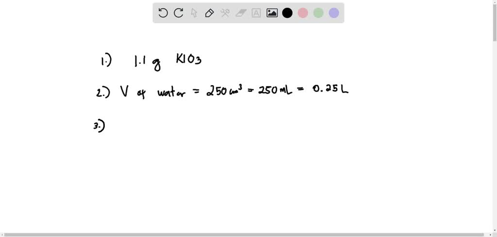 SOLVED: You use a 500.0 mL volumetric flask to prepare a 0.001 M potassium ferricyanide standard ...