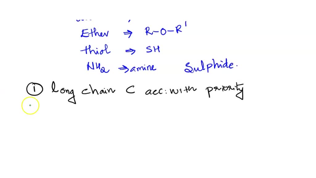 SOLVED: Identify the different Heteroatom functional groups and provide ...