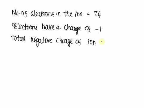 an ion of platinum has a mass number of 195 and contains 74 electrons ...