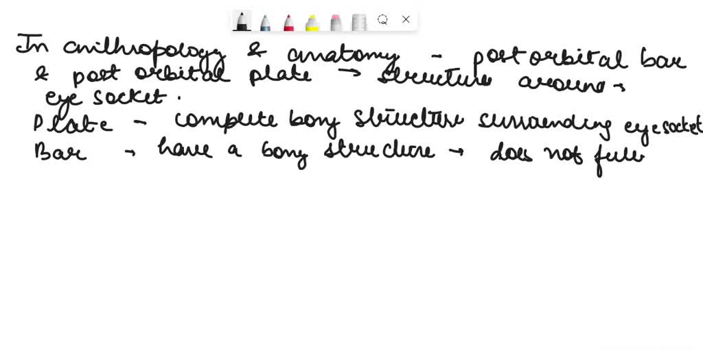 SOLVED: Cranially, there are some important distinctions in ...