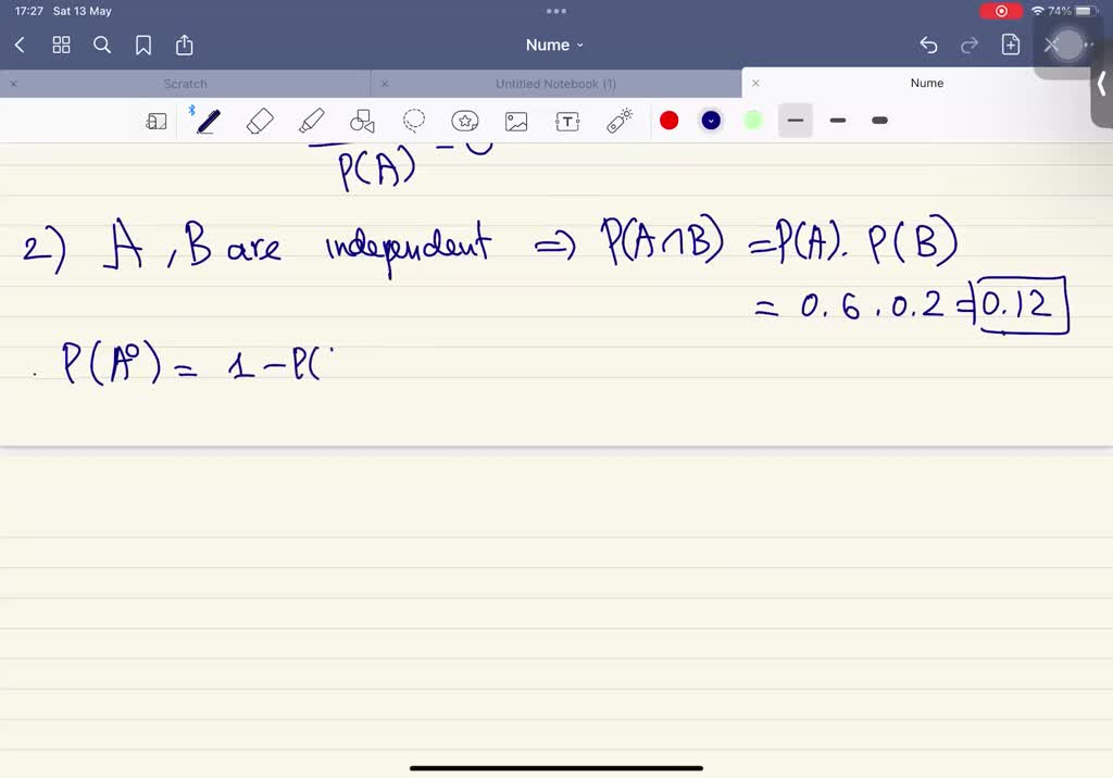 A discrete source generates three independent symbols A,B, and C with ...