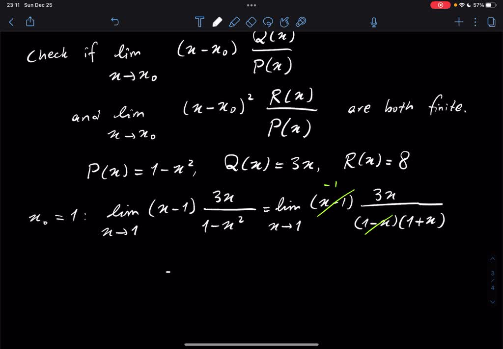 SOLVED: Find all singular points of the differential equation (1-x^2)y ...