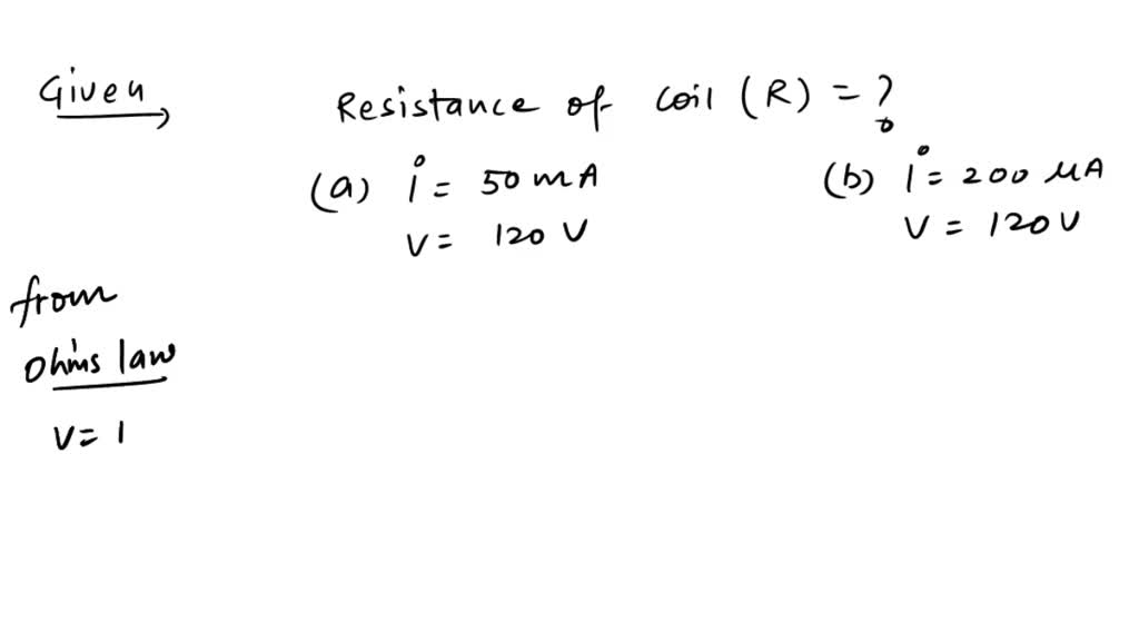 SOLVED: A 50 microfarad is connected in series with a coil having 50 ohms’ resistance and 150 ...