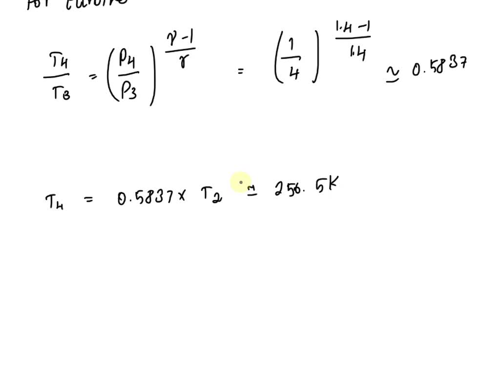 In an open cycle constant pressure gas turbine, air enters the ...