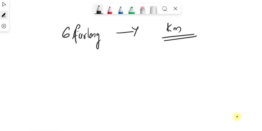 SOLVED: One furlong is defined as one-eighth of a mile. How many km are ...
