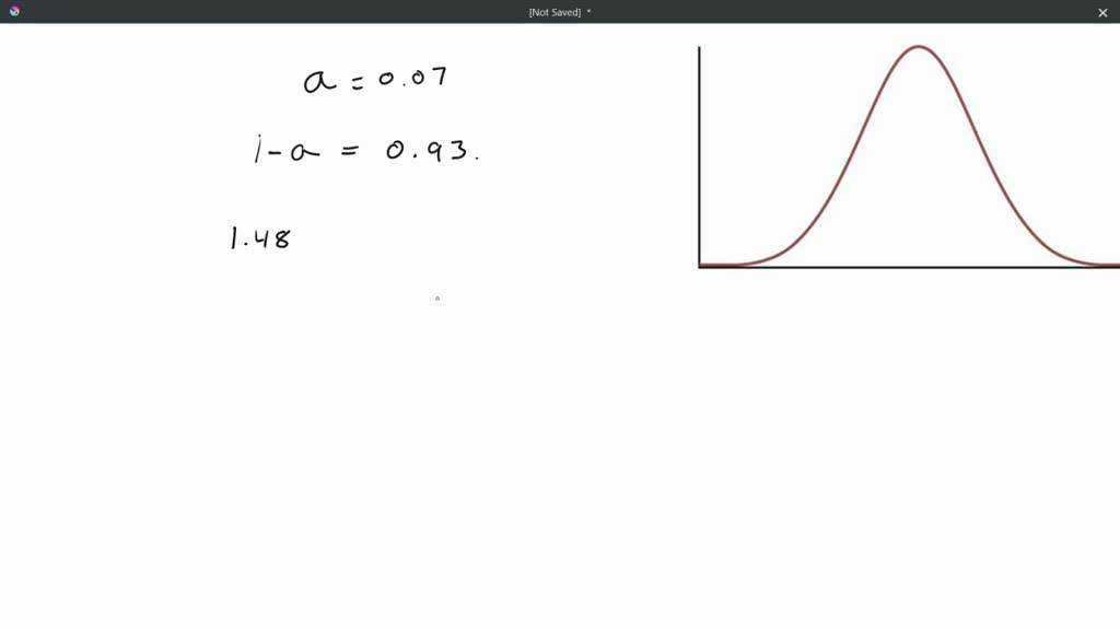 SOLVED: Find the critical value(s) and rejection region(s) for the type ...