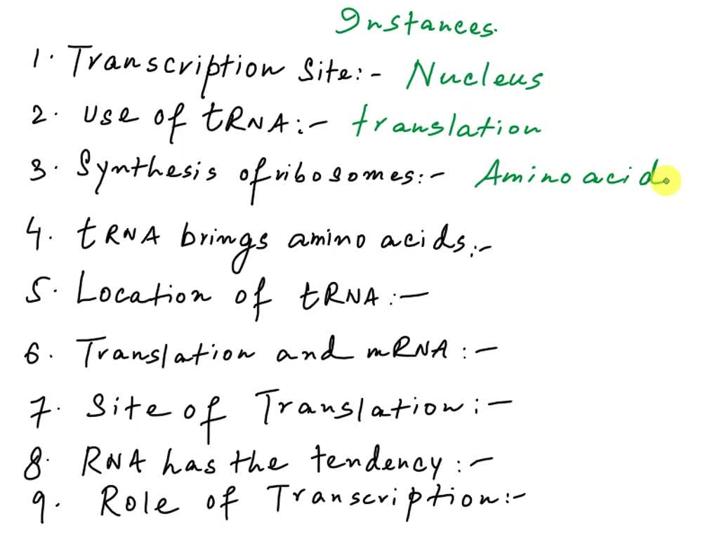 SOLVED: Directions: 1. Use the DNA sequence to create your mRNA strand ...