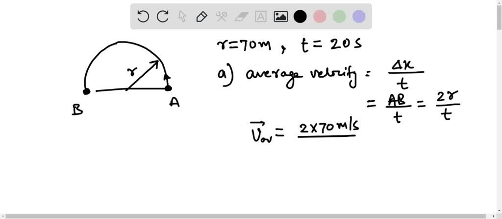 SOLVED: a body travels along a circular path of radius 70 metre after ...