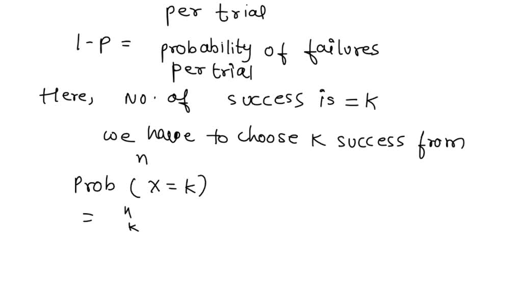 Solved Let X Be A Binomial Random Variable With P01 And N10calculate The Following