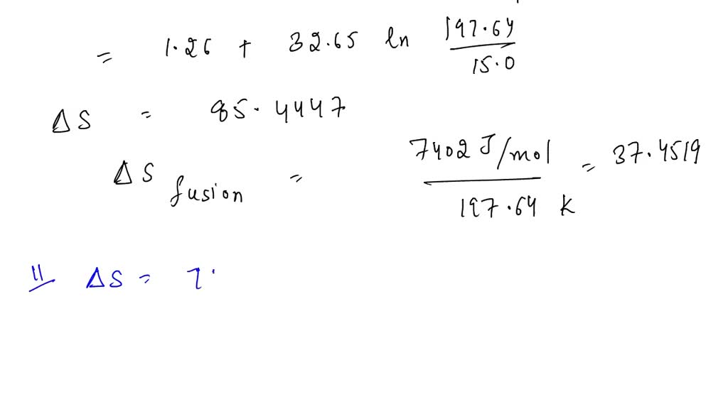 SOLVED: Calculate the absolute molar entropy of SO2(g) at 300.0 K and 1 ...