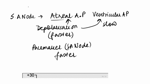 Draw a schematic representation of the action potential of a...