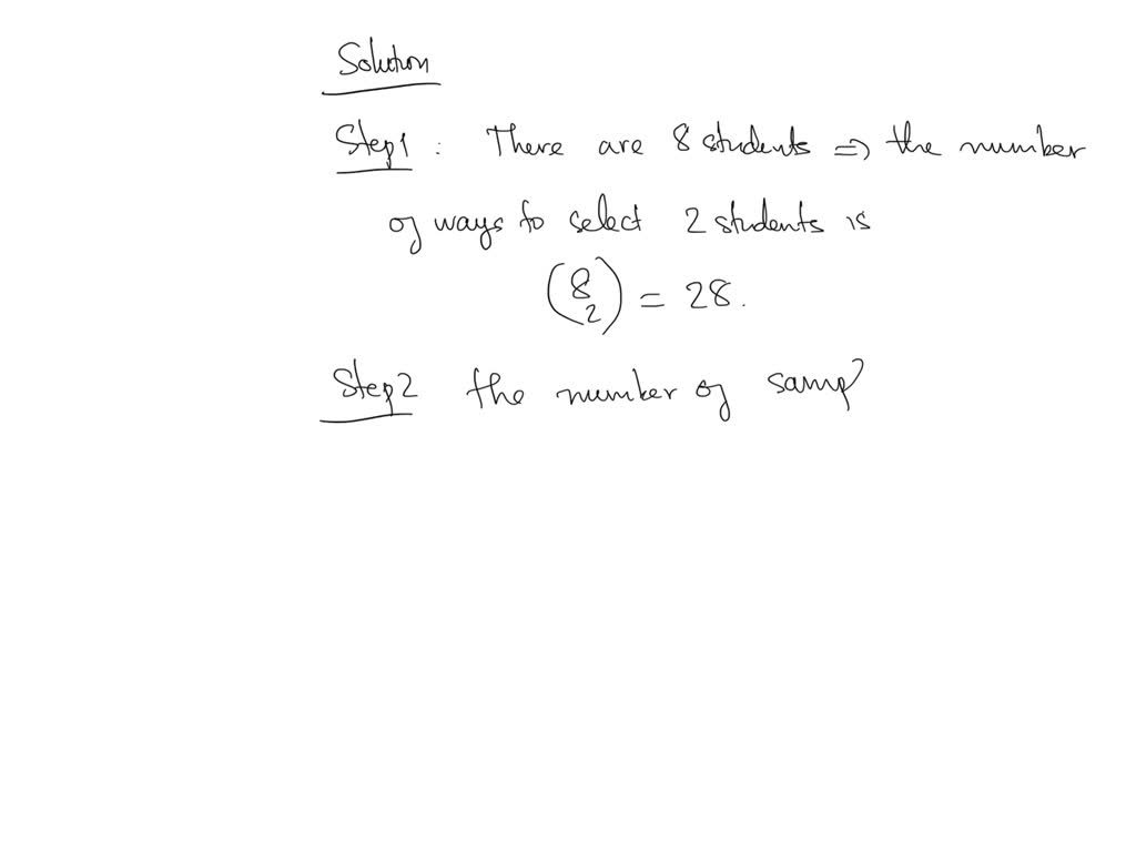 SOLVED: There are 8 students in a painting class: Dora, Don, Ruby, Jane ...