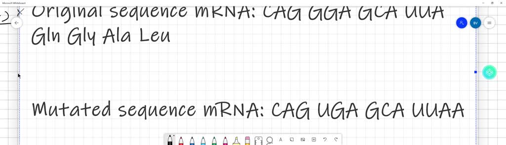 Solved Using The Amino Acid Codon Chart What Will Happen To This 9168