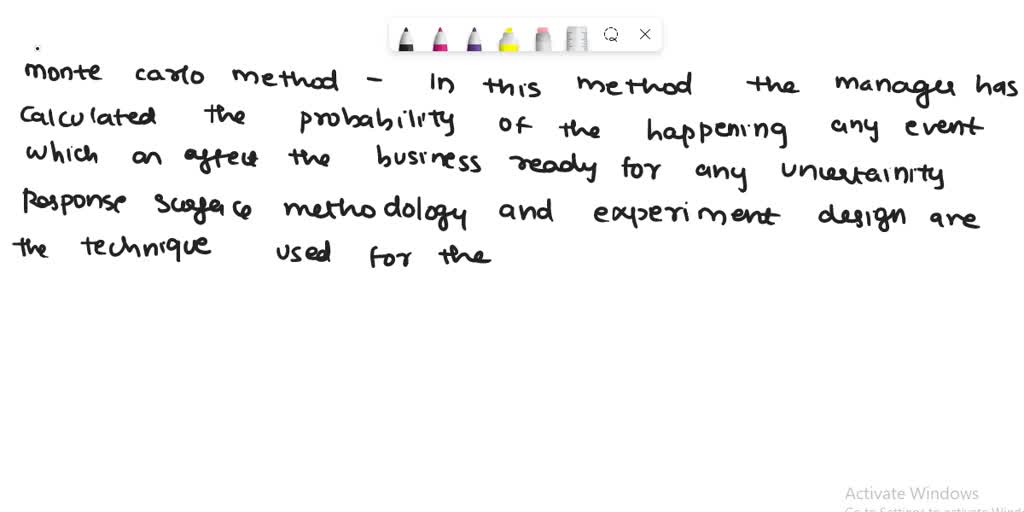 A Identify Some Business Applications In Which Judgmental Forecasting