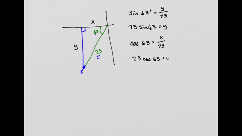 SOLVED: Calculate the X and Y components of the vector given below: Do not round any ...