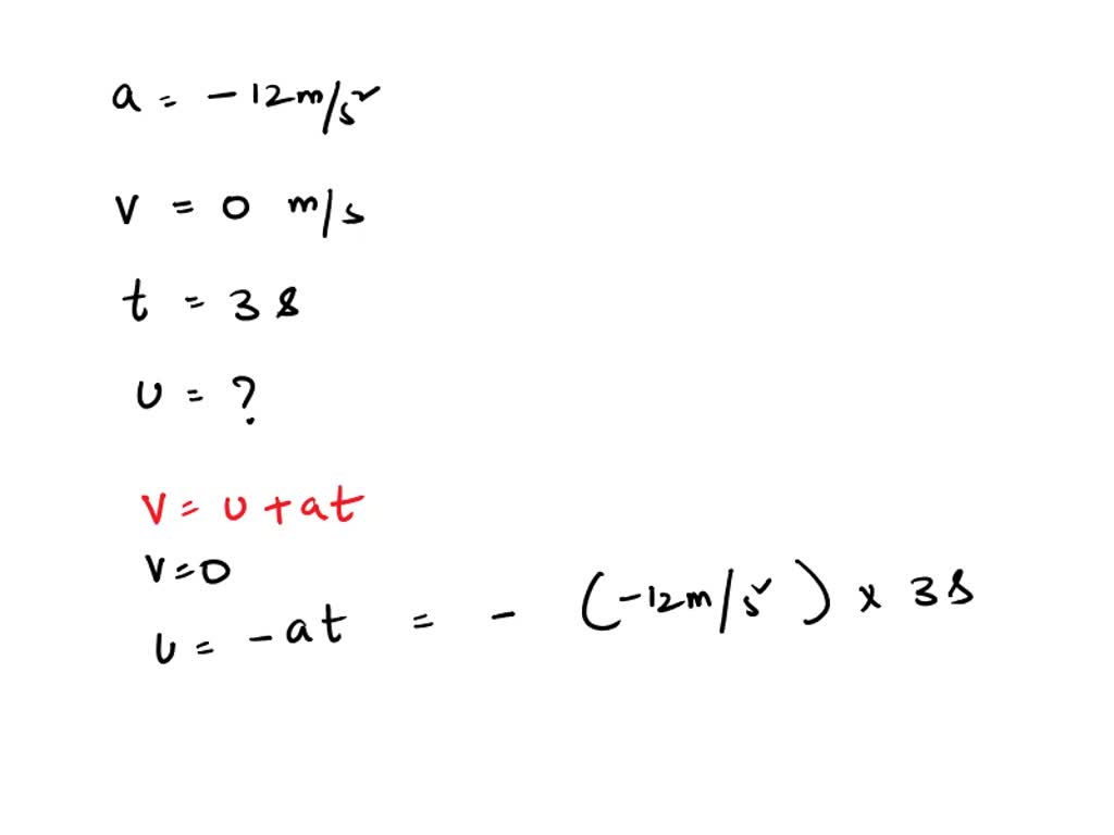 SOLVED: A racing car acquires a velocity of 108 km h-1 in 3 s starting ...