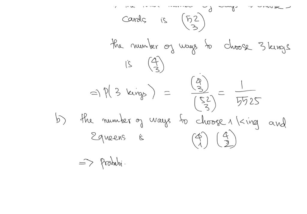 SOLVED: You draw two cards from a standard deck without replacing the ...