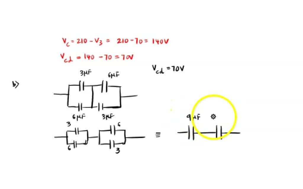SOLVED: The capacitors in Fig: P24.56 are initially uncharged and are ...