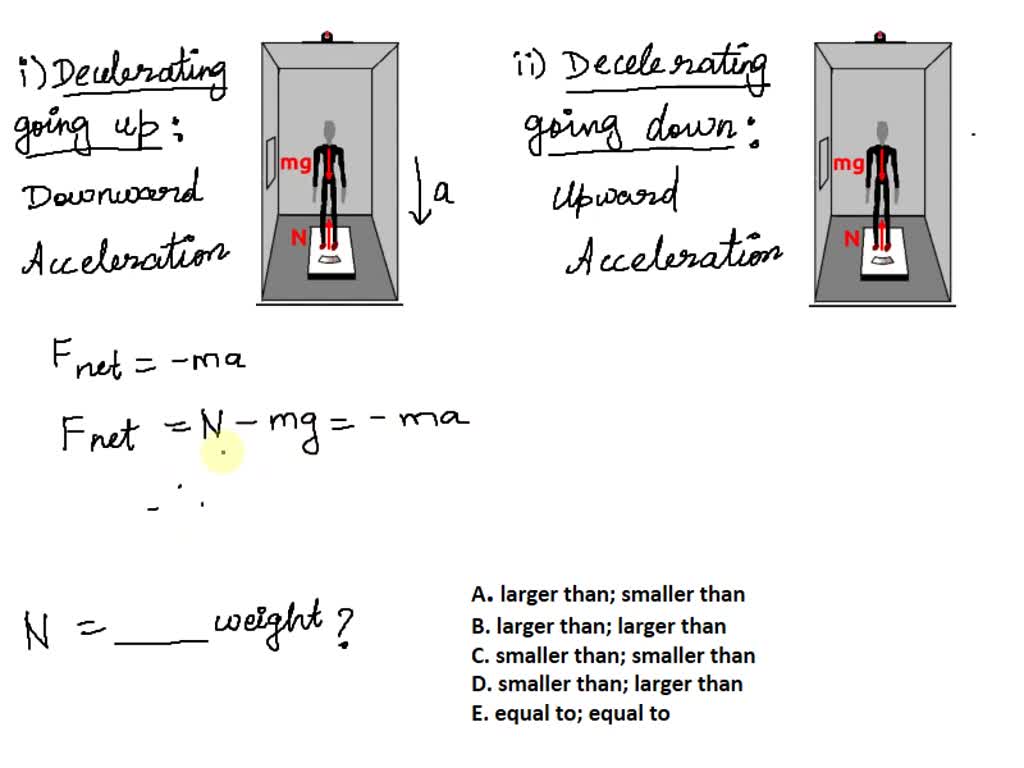 SOLVED: Rita stands on a scale in an elevator, which measures the ...
