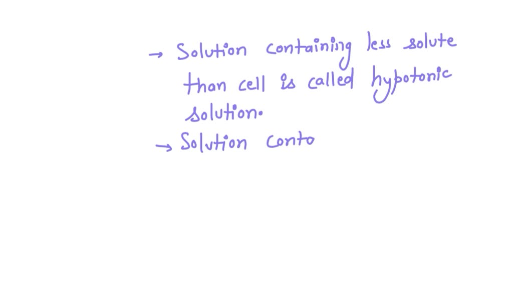 SOLVED: Text: A red blood cell has an intracellular concentration of 300 mOsM of nonpenetrating ...