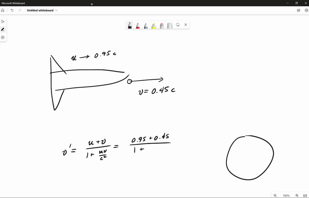 Solved I1 Problem 6 Suppose Spaceship Heading Straight Towards The Earth At 085c Can Shoot 7889