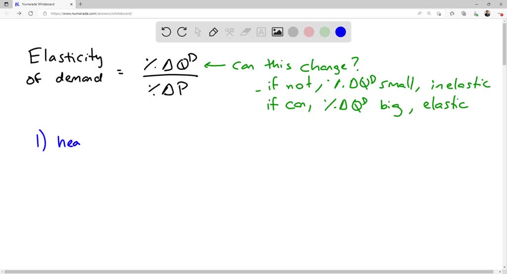 Elasticity Of Demand Definition Definition of Arc-Elasticity of Demand | Microeconomics