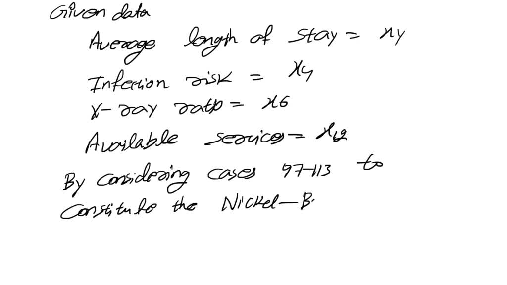 SOLVED: Refer to the SENIC data set in Appendix C.1 and Project 9.25 . The regression model ...