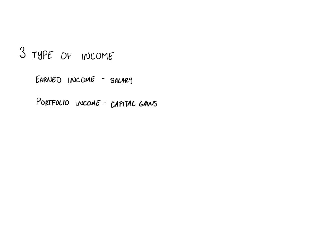 Explain how you have varying degrees of control over the three types of ...