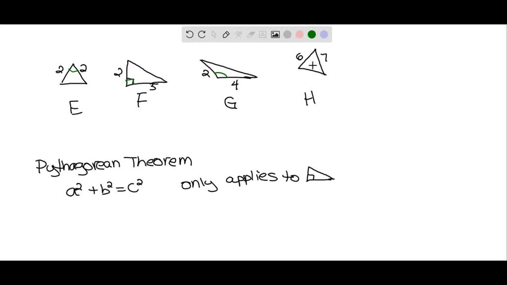 SOLVED: Ross calculated the missing side length of one of these ...