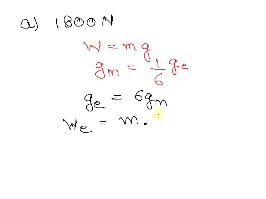 SOLVED: 10.What will be the weight of following objects on the Earth ...