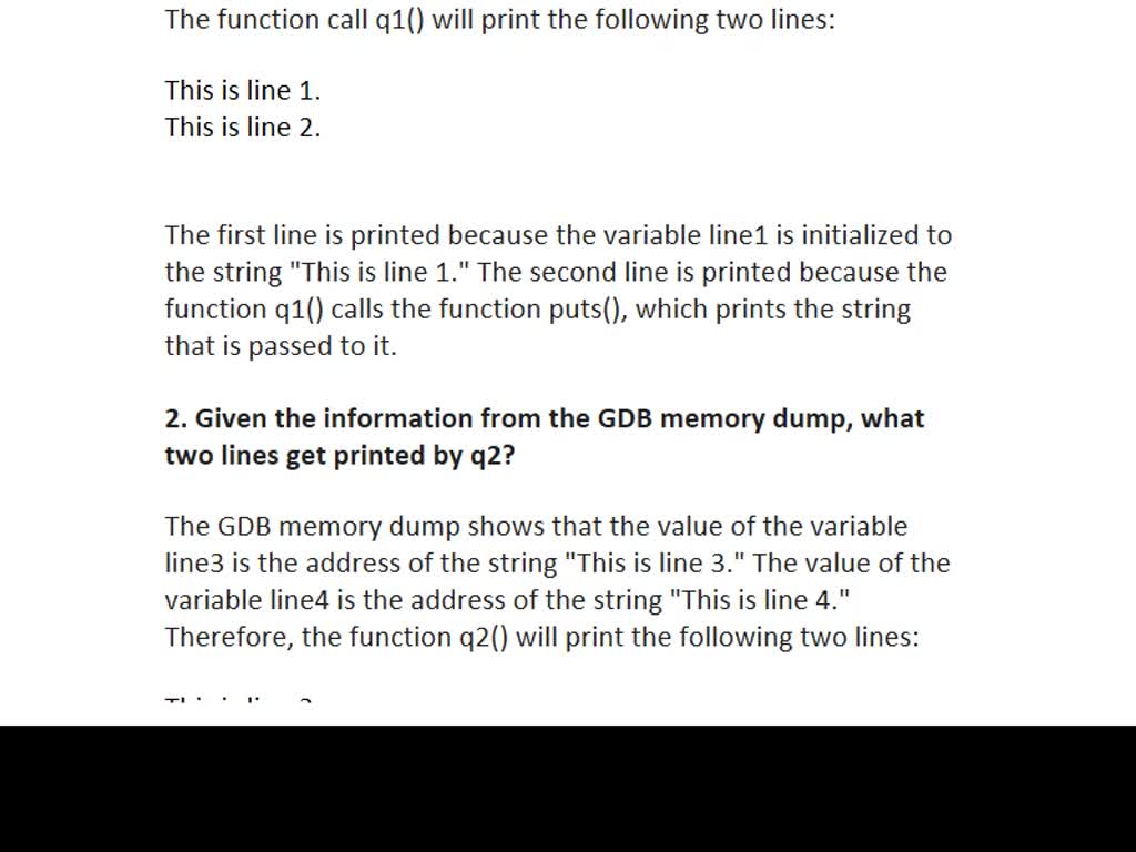 Solved Texts Choose The Best Description Of A Symbol Table In A